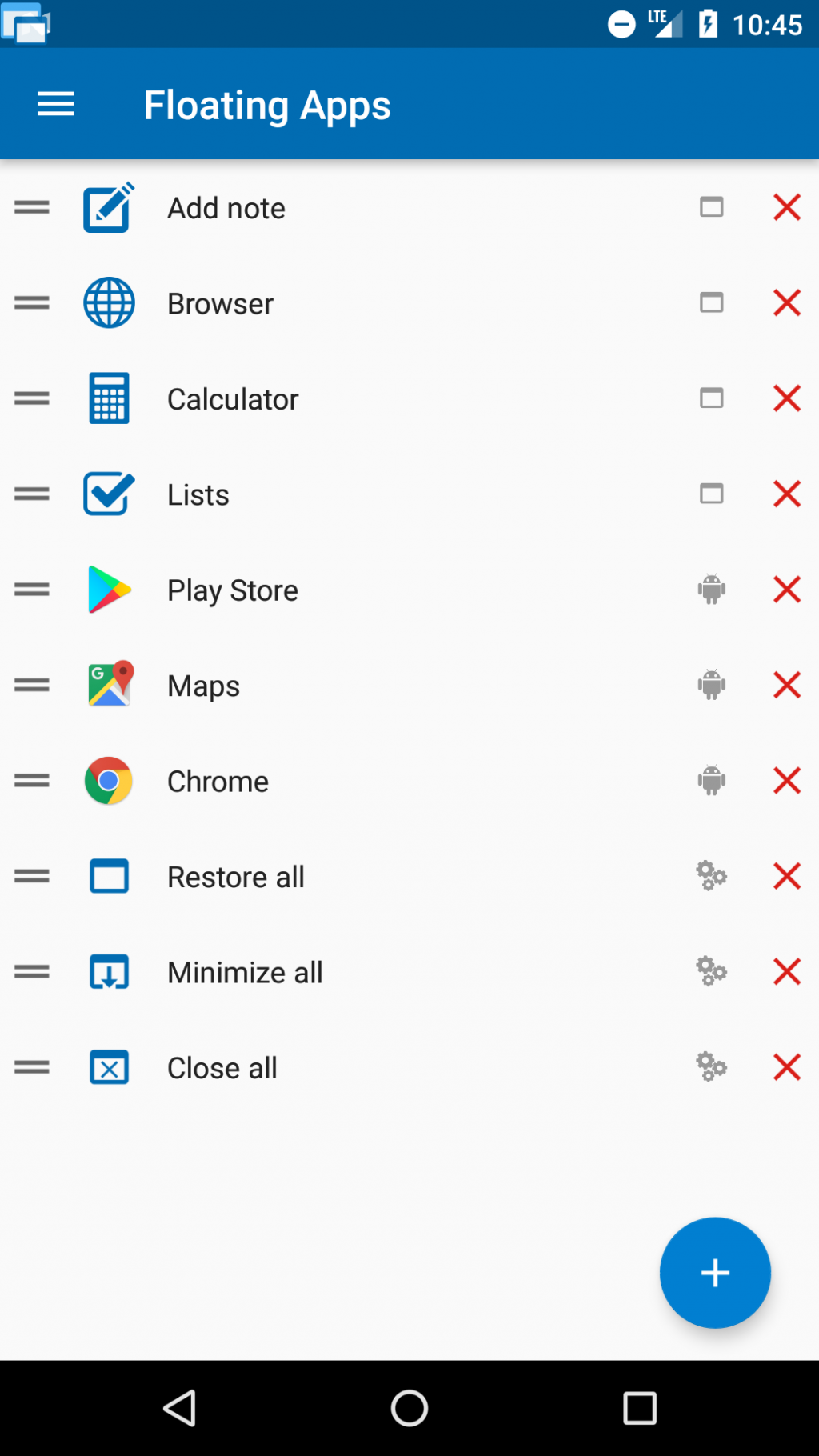 How to configure new Applications? – Floating Apps