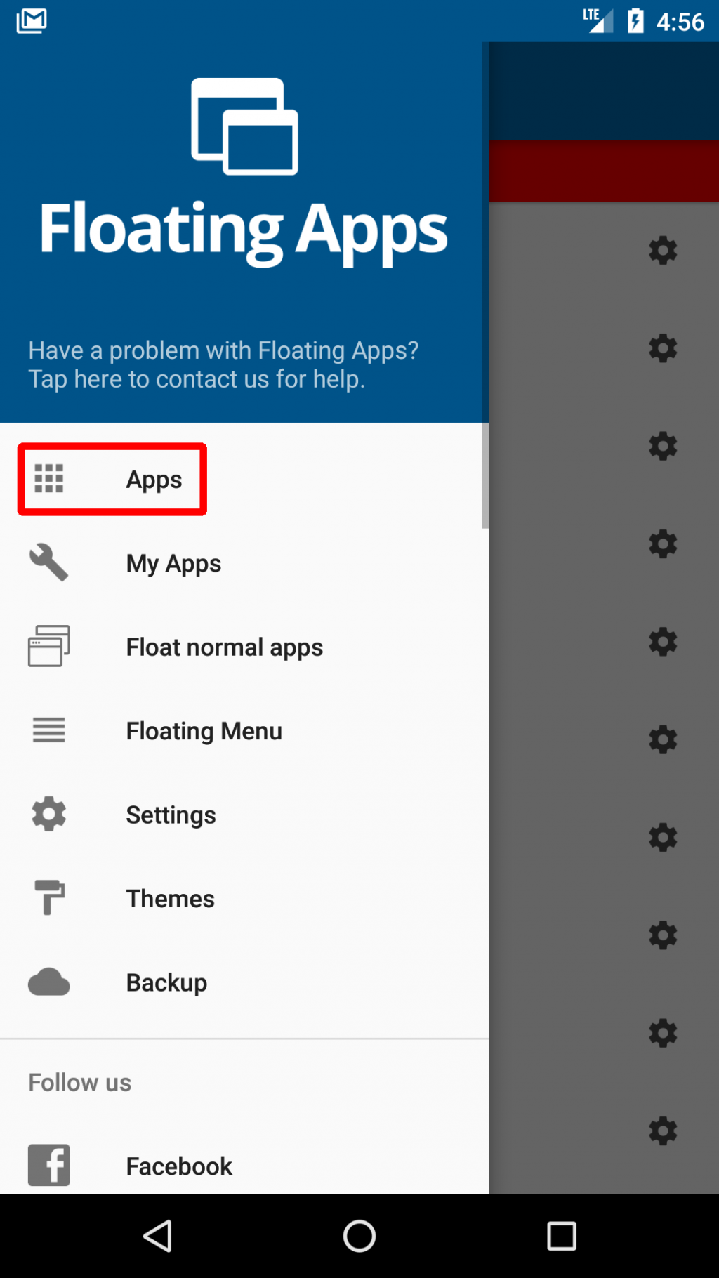 How to configure different bubbles for floating apps? – Floating Apps