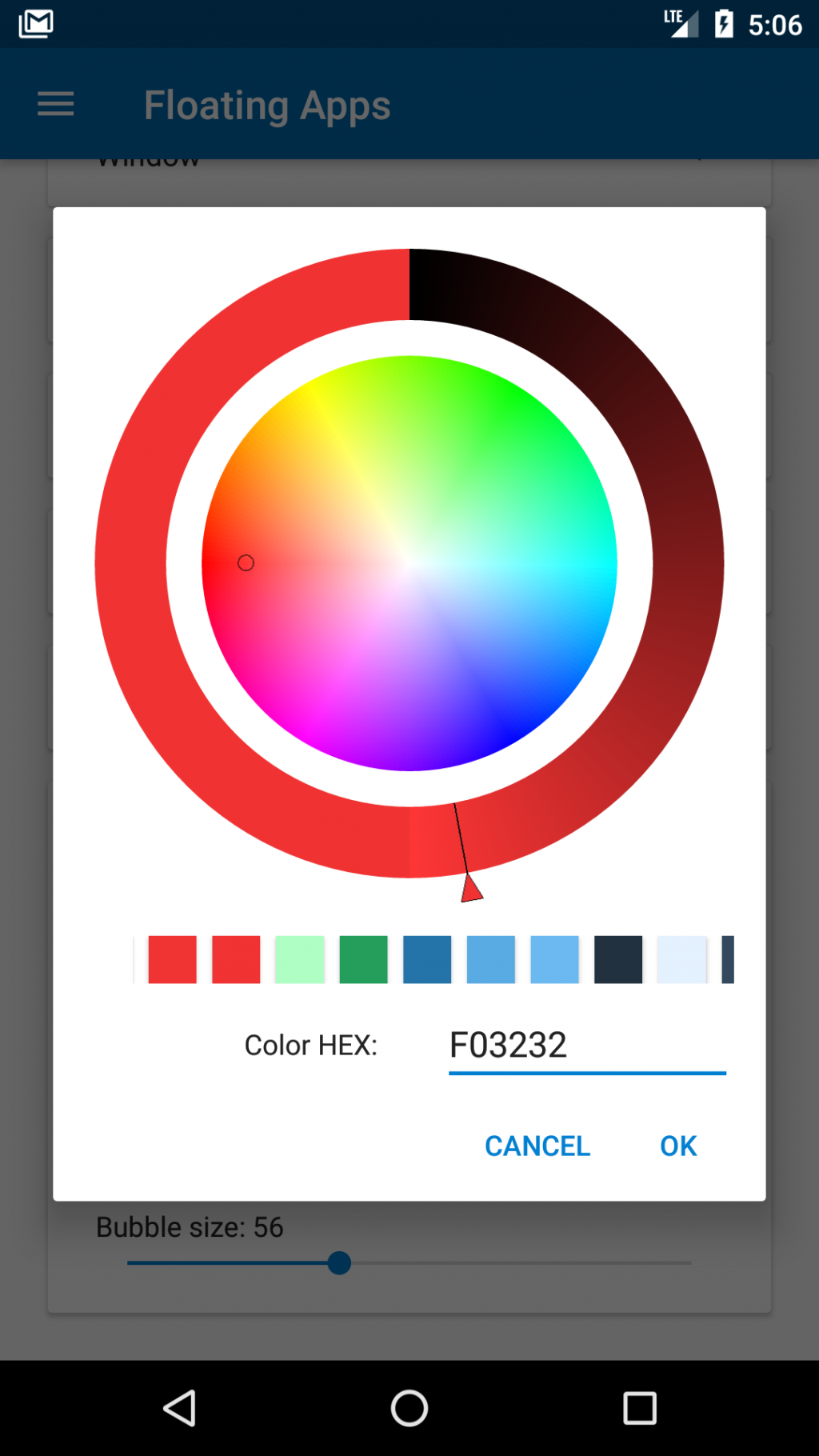 How to configure different bubbles for floating apps? – Floating Apps