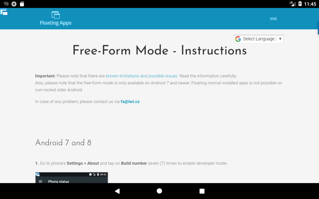 How to float installed apps with freeform mode? – Floating Apps