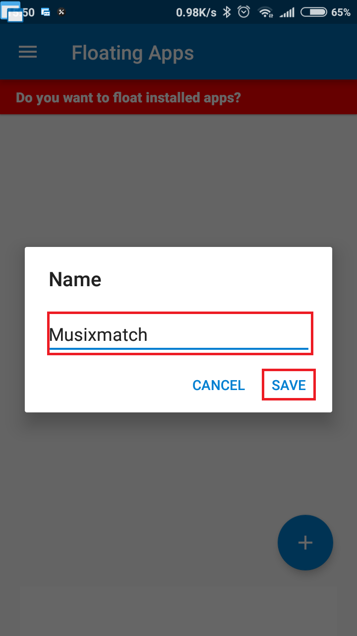 How to use a custom music player with Floating Apps – Floating Apps