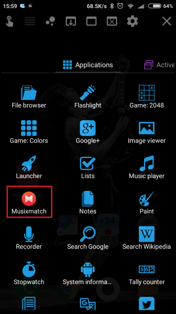 How to use a custom music player with Floating Apps – Floating Apps