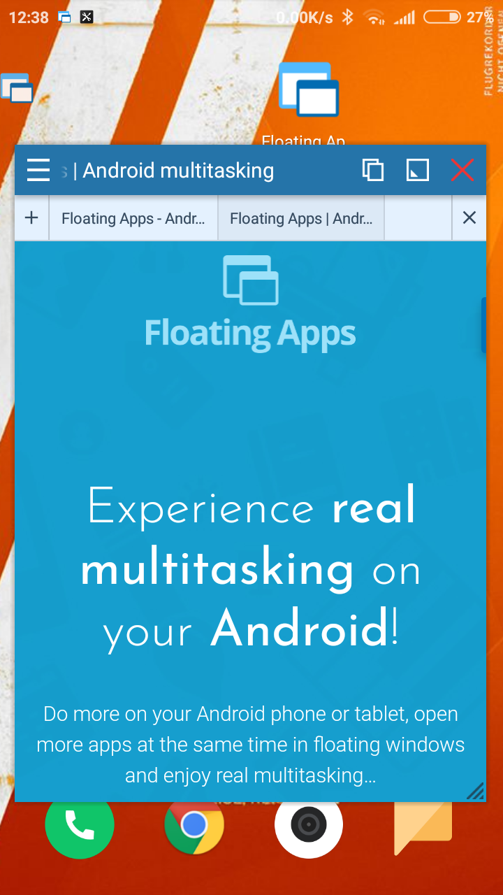 Working With Multiple Tabs Of The Floating Browser Floating Apps
