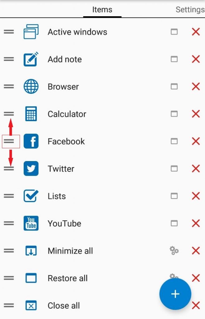 Getting started using Floating Menu – Floating Apps