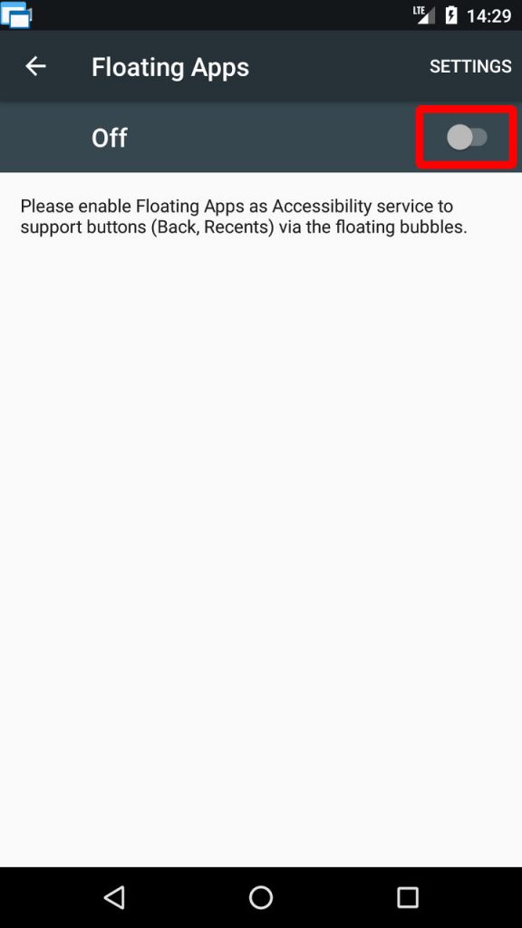 Floating Apps for Auto: Here go floating buttons! – Floating Apps