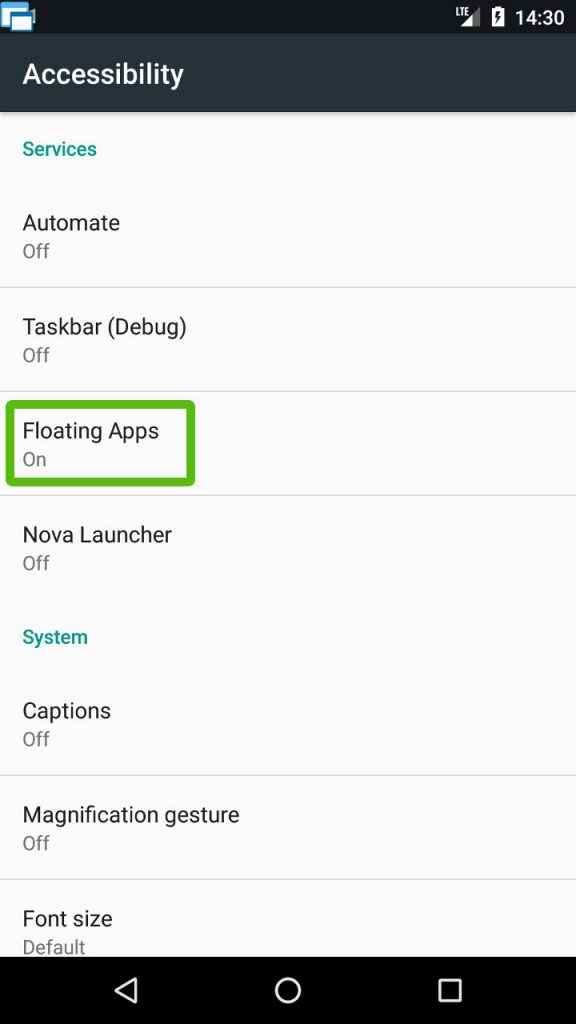 Floating Apps for Auto: Here go floating buttons! – Floating Apps