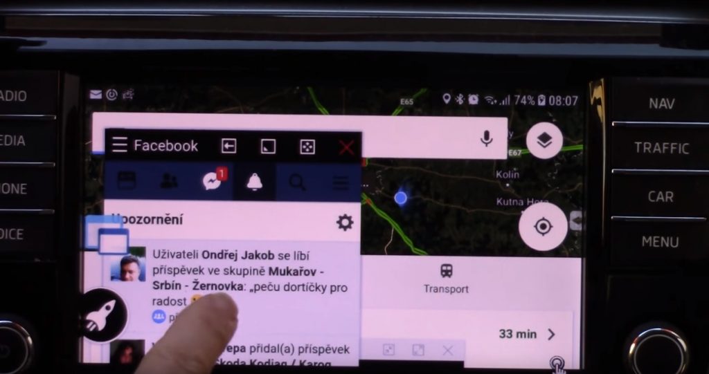 MirrorLink & installed apps – Floating Apps