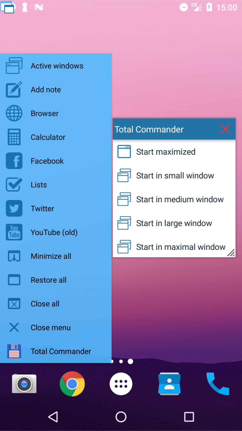 The free-form mode on Android Pie – the difference – Floating Apps
