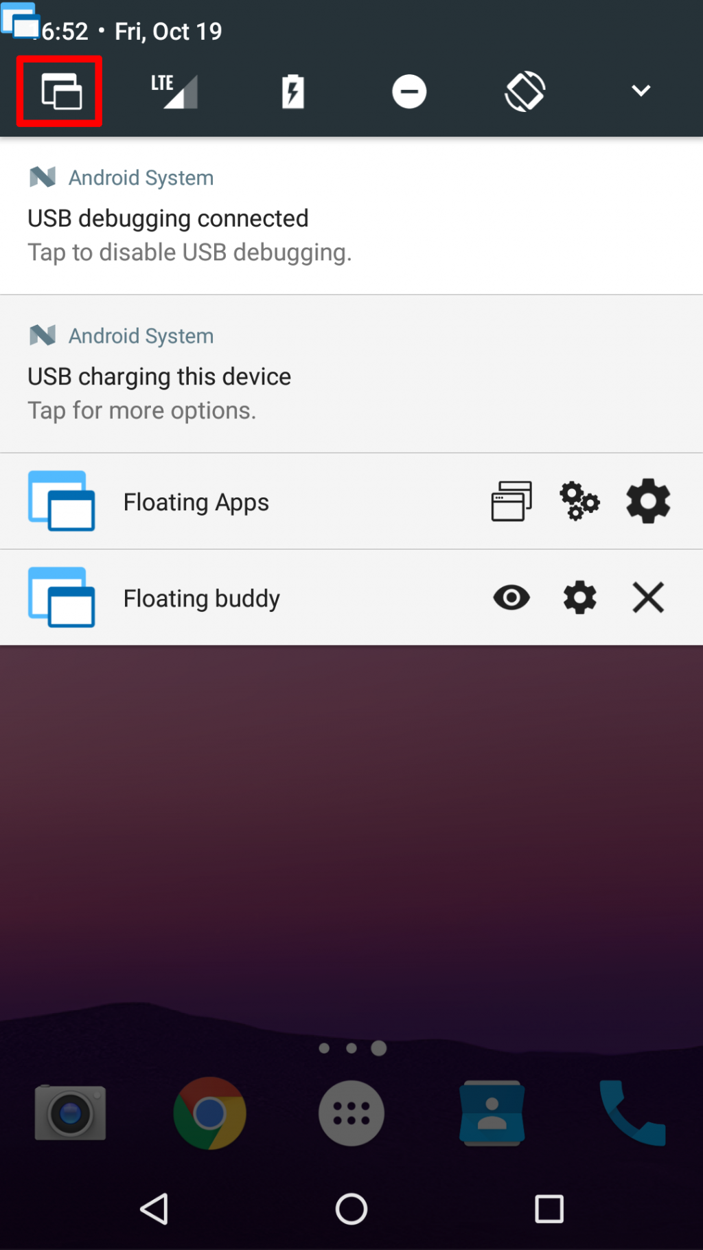How to enable/disable Floating Apps quickly with Quick Setting Tiles – Floating Apps