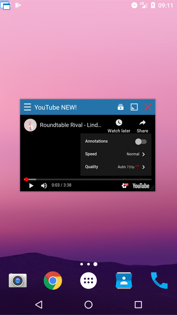 How to use the new Floating YouTube – Floating Apps