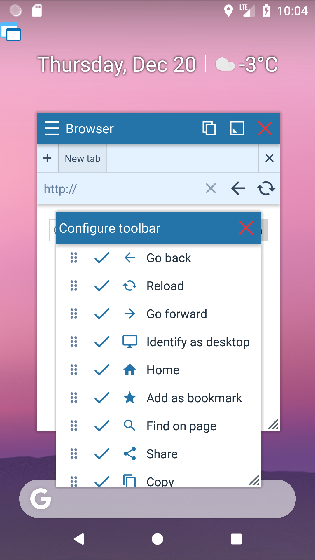 Browser: Beginner Tips – Floating Apps