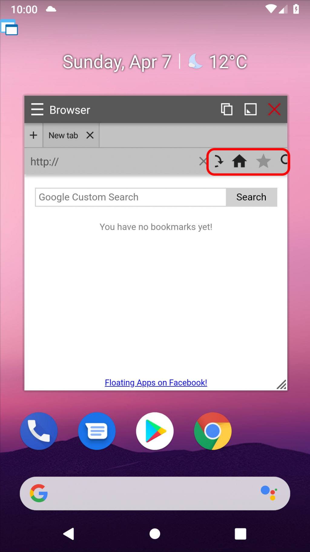 Version 4.10 – Improved browser – Floating Apps