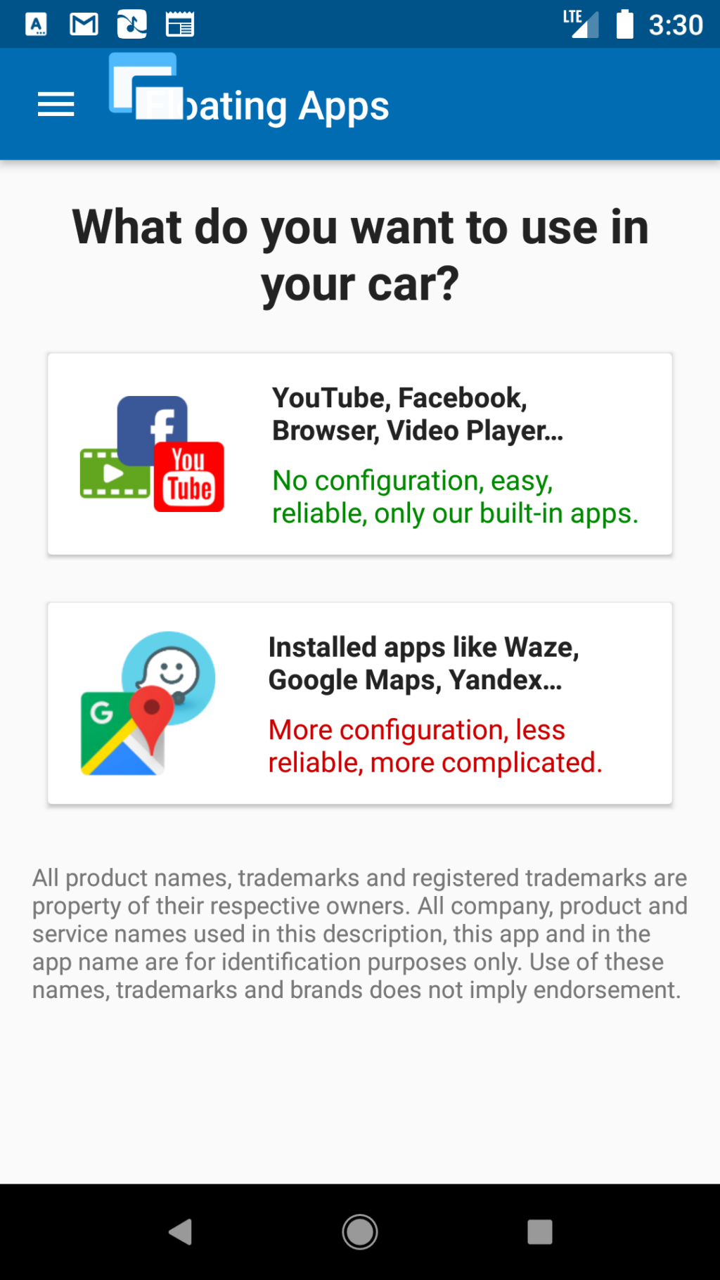 Version 4.11 – new Floating Apps for Auto – Floating Apps